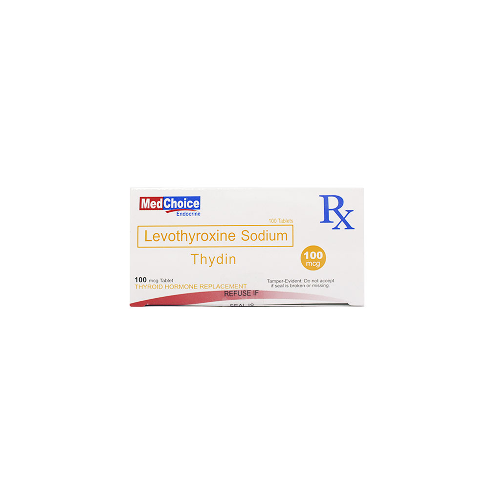 THYDIN Levothyroxine Sodium 100mcg Tablet 1's price in the Philippines ...
